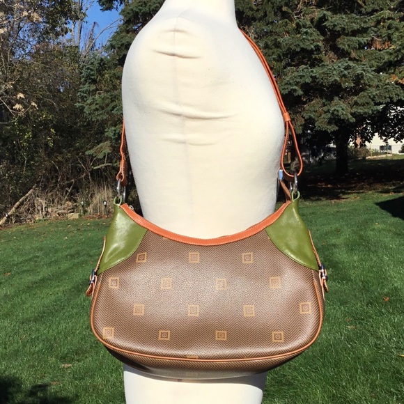 Vintage Texier | Bags | Vintage Texier France Leather Shoulder Bag ...